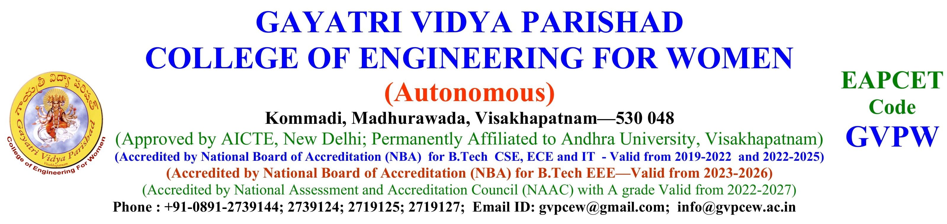GVP College of Engineering for Women